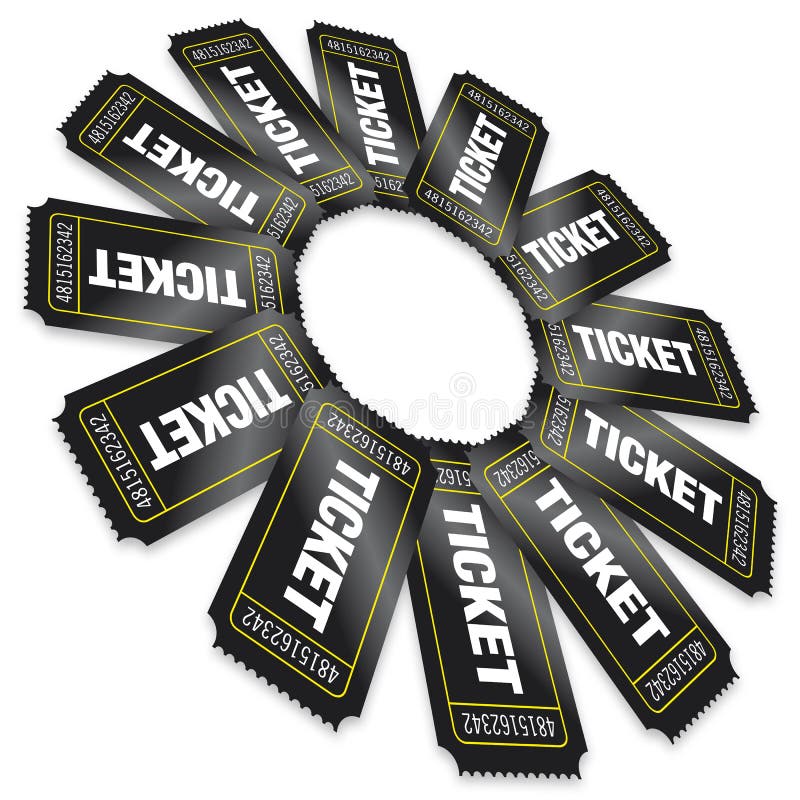 Increase Your Odds Raffle Tickets Roll Improve Chances Winning Stock ...