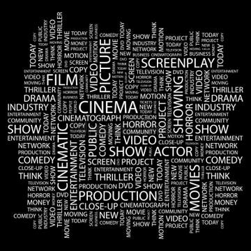 Film Word Cloud Stock Illustrations – 310 Film Word Cloud Stock ...
