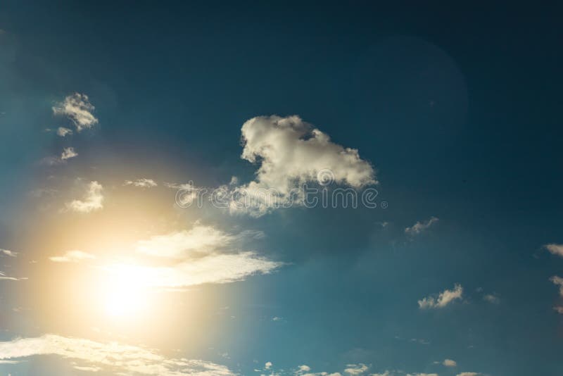 Cinematic Cloud Sky. Natural Sky Beautiful and Cinematic Sunset Texture ...