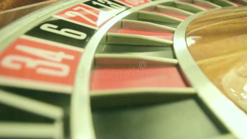 Cinematic Effect Roulette Wheel Stock Footage - Video of risk, night ...