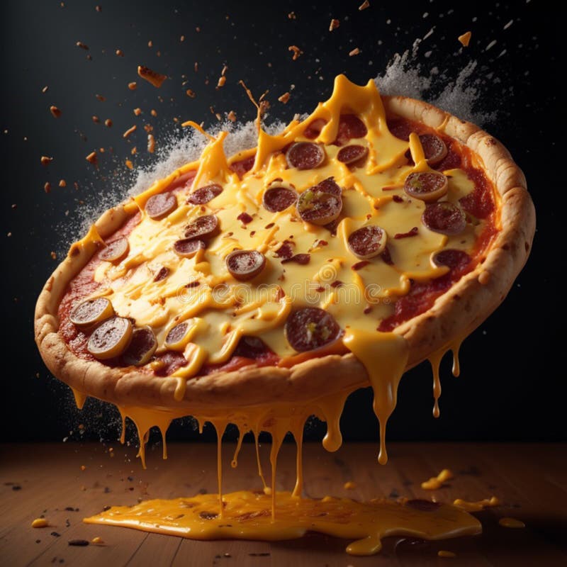 Flying Pizza Stock Illustrations – 1,804 Flying Pizza Stock ...