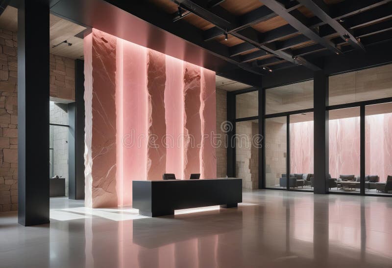 A Cinematic Journey through Vertical Light Panels in Interior Spaces ...