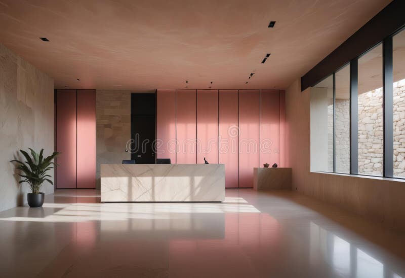 A Cinematic Journey through Vertical Light Panels in Interior Spaces ...