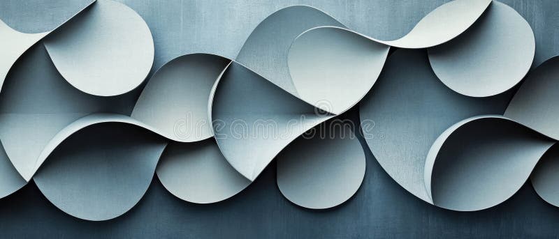 Cinematic Layered Paper Texture with Dynamic Waves and Folds for ...