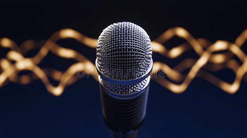 348 Illustration Lighting Microphone Stock Photos - Free & Royalty-Free ...