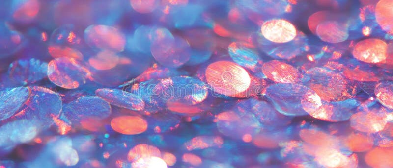 Cinematic Pattern of Soft Bokeh Lights Creating an Enchanting Visual ...