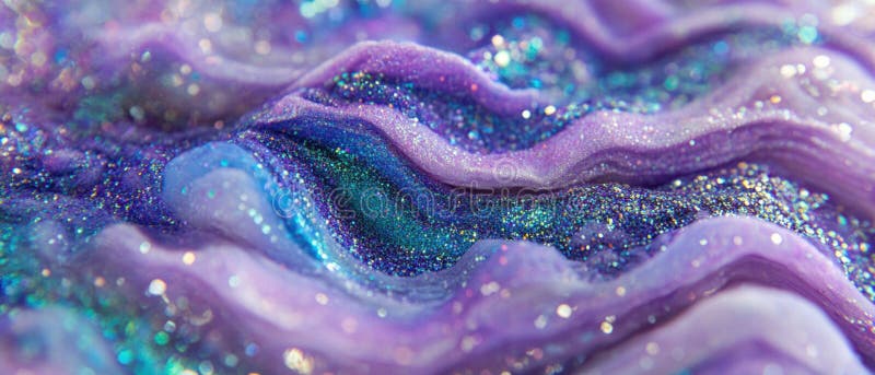 Cinematic Pattern Texture with Shimmering Glitter Effects in Vibrant ...