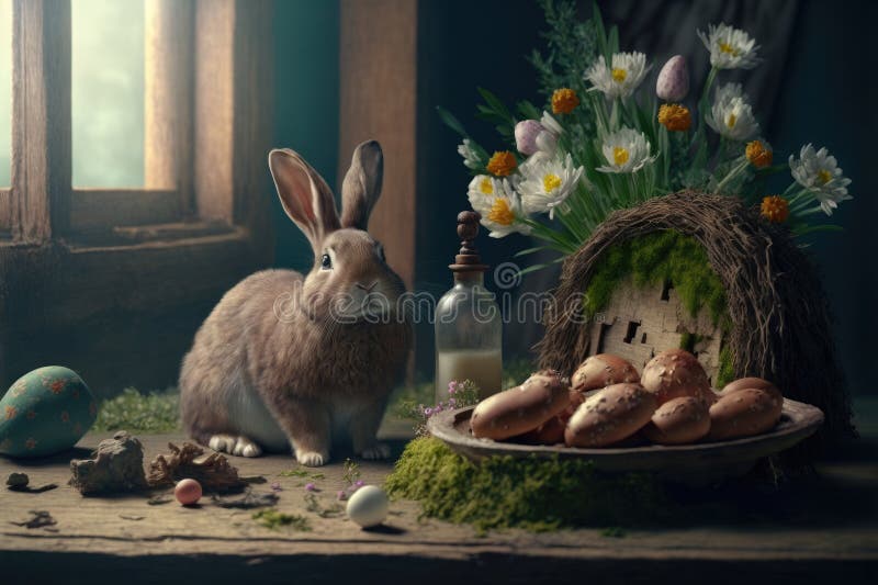 Easter concept stock illustration. Illustration of easter - 269931053