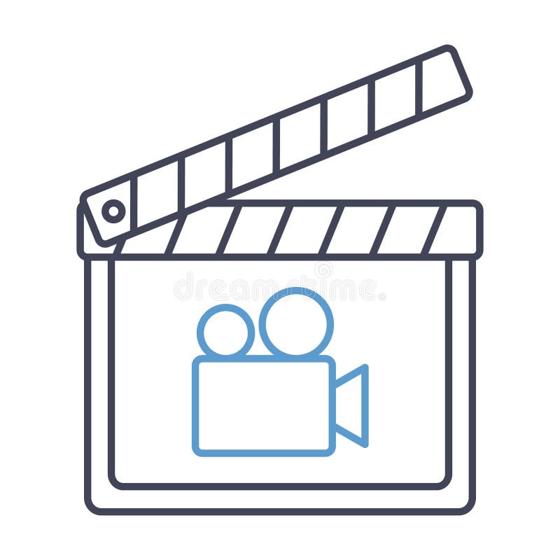 Cinematography Flat Inside Vector Icon Which Can Easily Modify or Edit ...