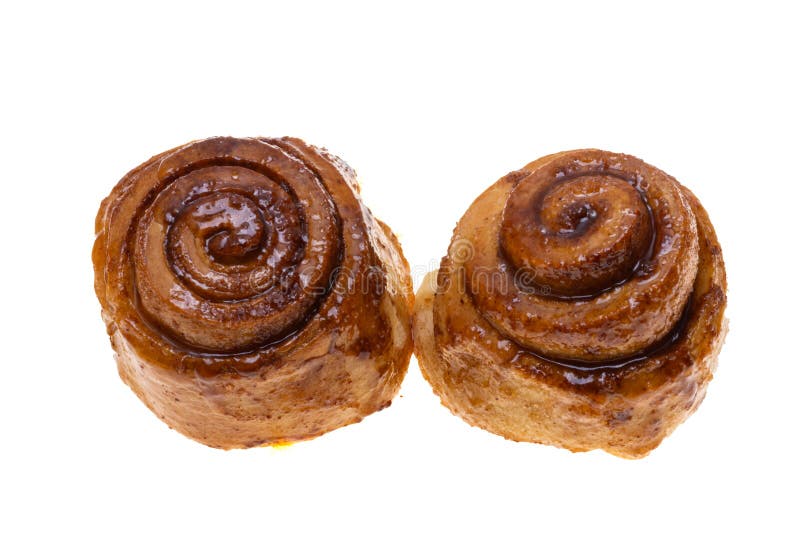 Cinnabon isolated stock image. Image of homemade, food - 357434395