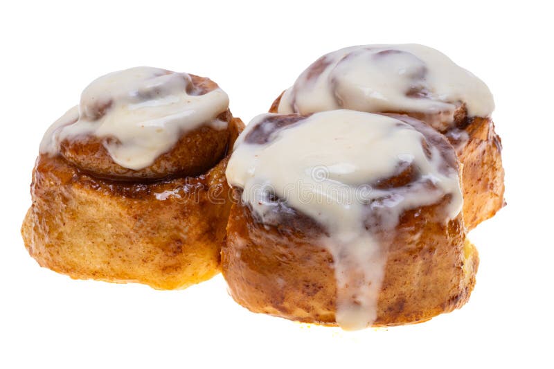 Cinnabon isolated stock image. Image of bread, snack - 357434407