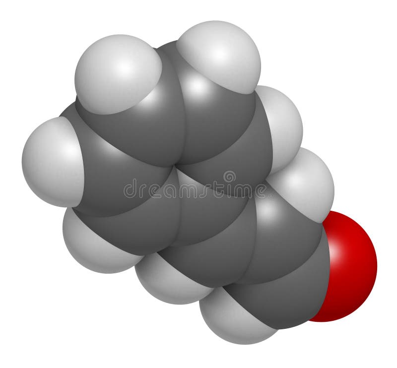 Cinnamaldehyde (cinnamic Aldehyde) Cinnamon Flavor Molecule. 3D ...
