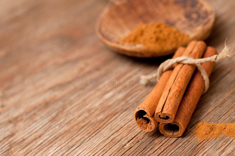 Cinnamon Border stock photo. Image of clove, space, flavorings - 33370884