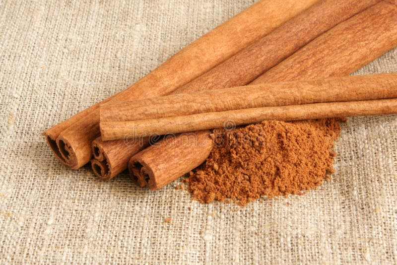 Cinnamon Border stock photo. Image of clove, space, flavorings - 33370884