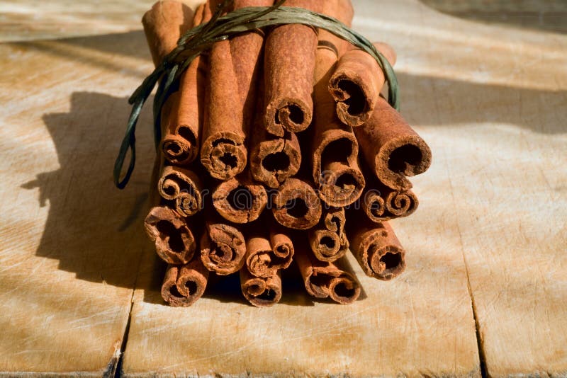 Cinnamon Bundle Still Life stock image. Image of spice, cook - 20445