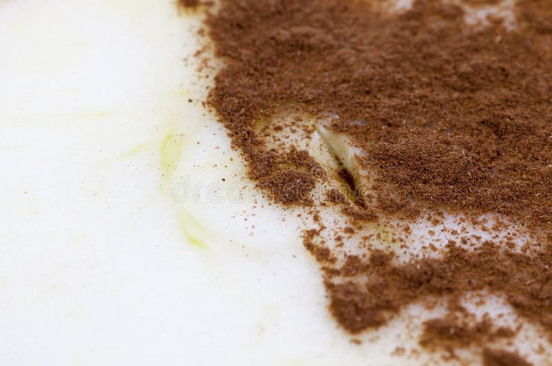 Cinnamon apple stock image. Image of macro, closeup - 129410881