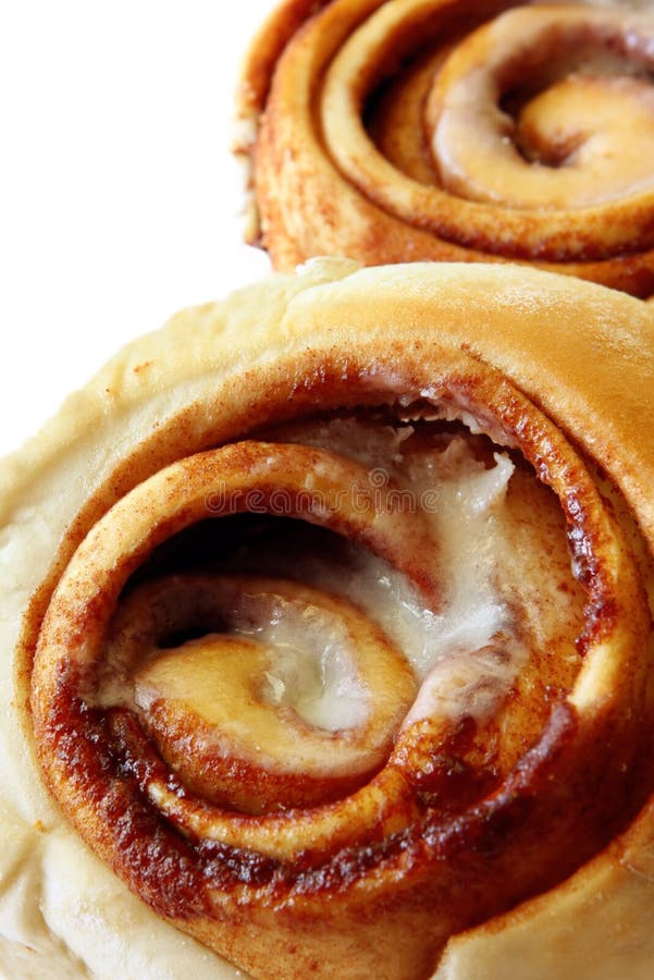 Cinnamon Buns stock image. Image of roll, sweet, close - 7598145