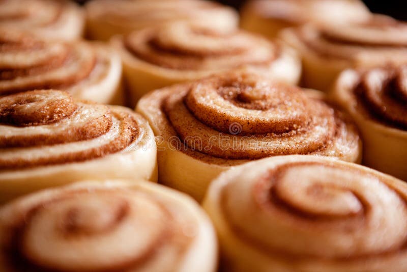 Cinnamon Buns stock image. Image of desert, rolls, dough - 9817457