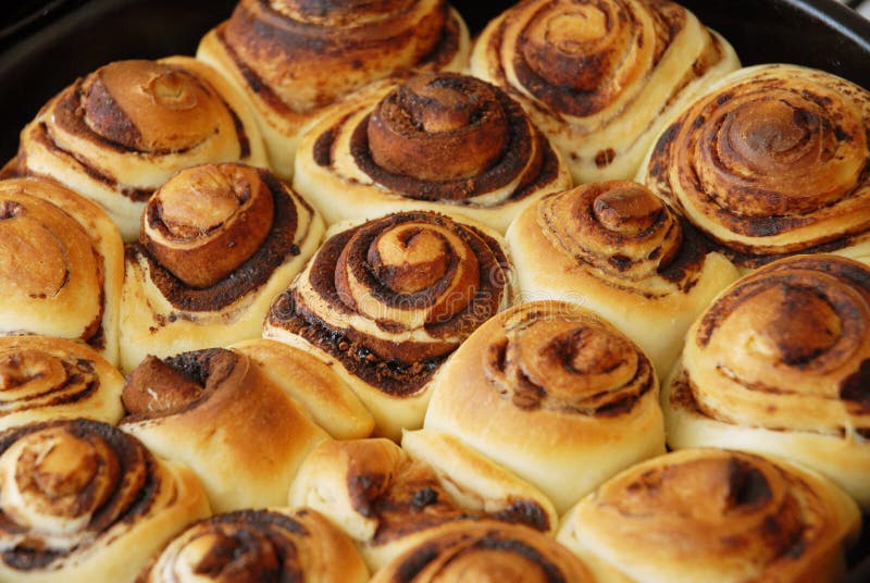 Cinnamon buns stock image. Image of handmade, buns, home - 85476893