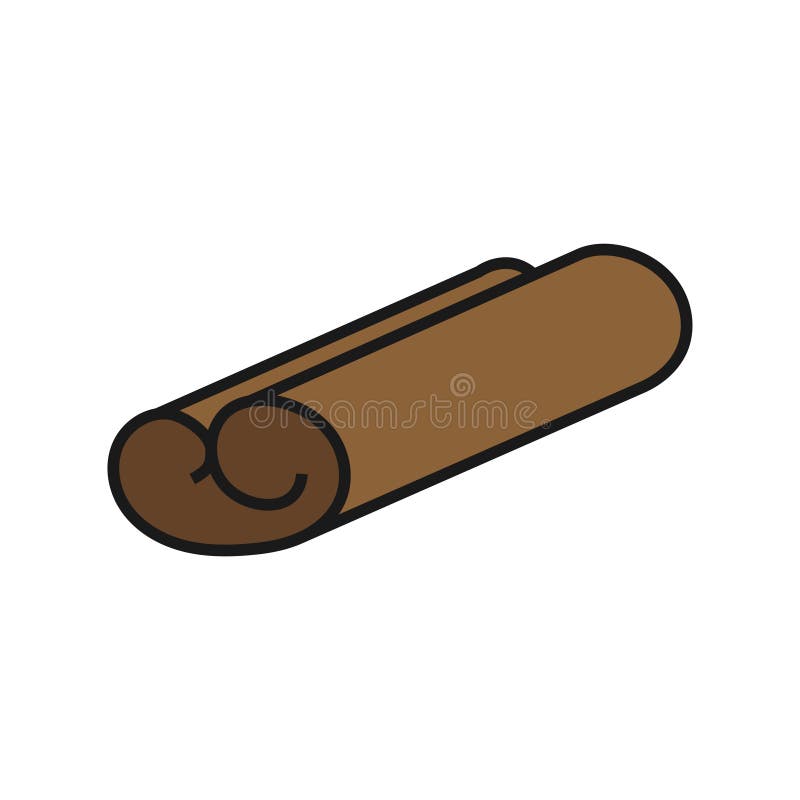 Cinnamon Icon Design Template Vector Illustration Stock Vector ...