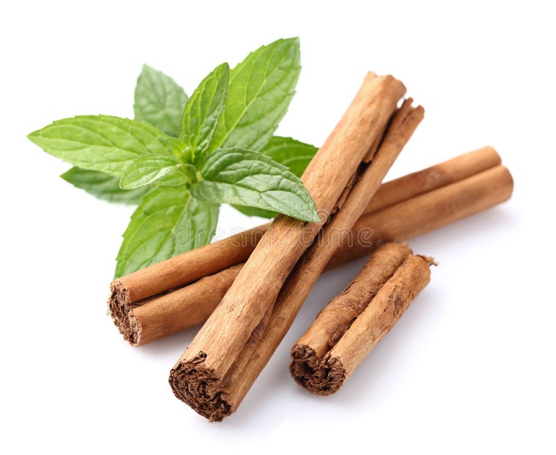 Cup of Tea with Cinnamon and Mint Stock Image - Image of fresh, natural ...