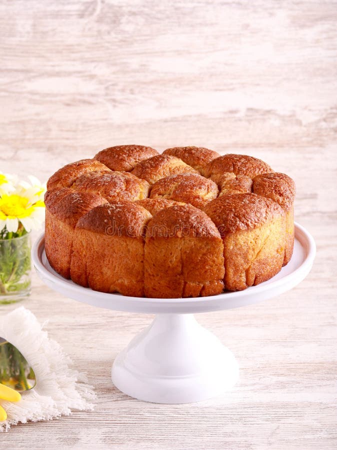 Cinnamon monkey bread stock image. Image of monkey, food - 270442529