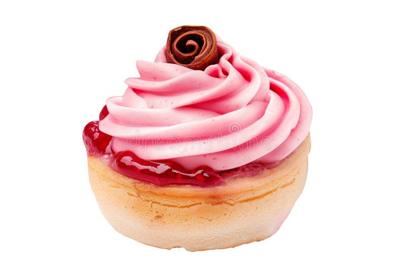 Cinnamon Roll Raspberry Cinnabon Topped with Smooth Icing, Making it ...
