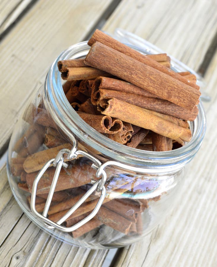 Cinnamon spice. stock photo. Image of holiday, detail - 43541320