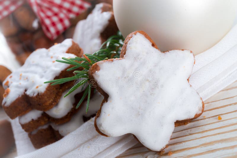 Cinnamon Stars stock photo. Image of german, cookie, advent - 35407560