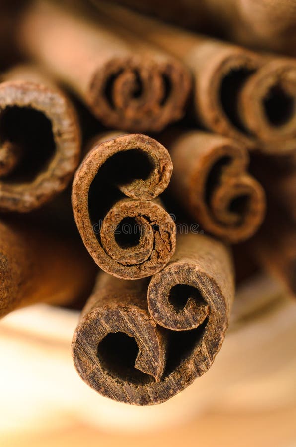 Cinnamon Sticks Close Up stock photo. Image of aromatic - 62407148