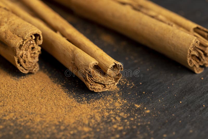 Cinnamon Sticks for Making Cinnamon Powder As Spices Stock Image ...