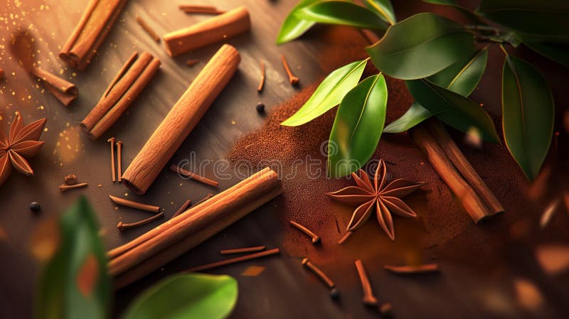 Cinnamon Sticks. Cinnamon Spice. Stock Image - Image of cook, black ...