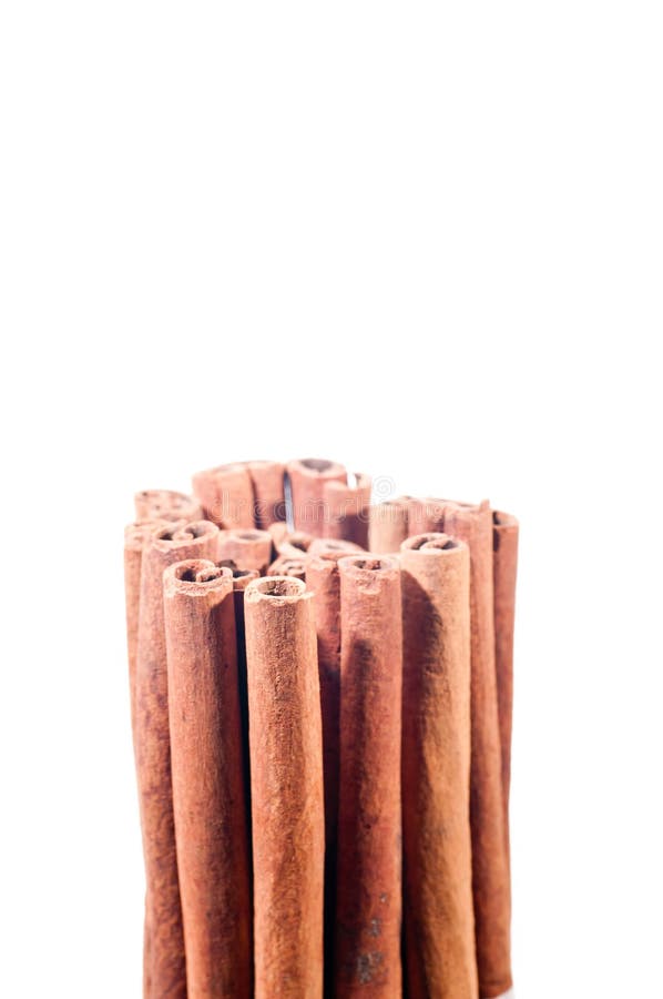 Cinnamon Sticks Stacked Vertical Stock Photo - Image of gourmet, food ...