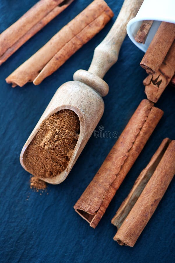 Cinnamon stock photo. Image of decoration, macro, closeup - 55504316