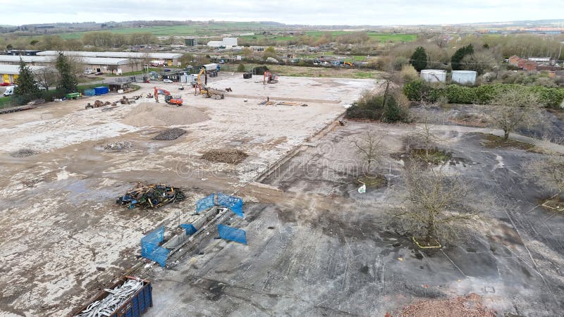 Cinram Demolition, almost There Just a Small Bit of the Office Building ...