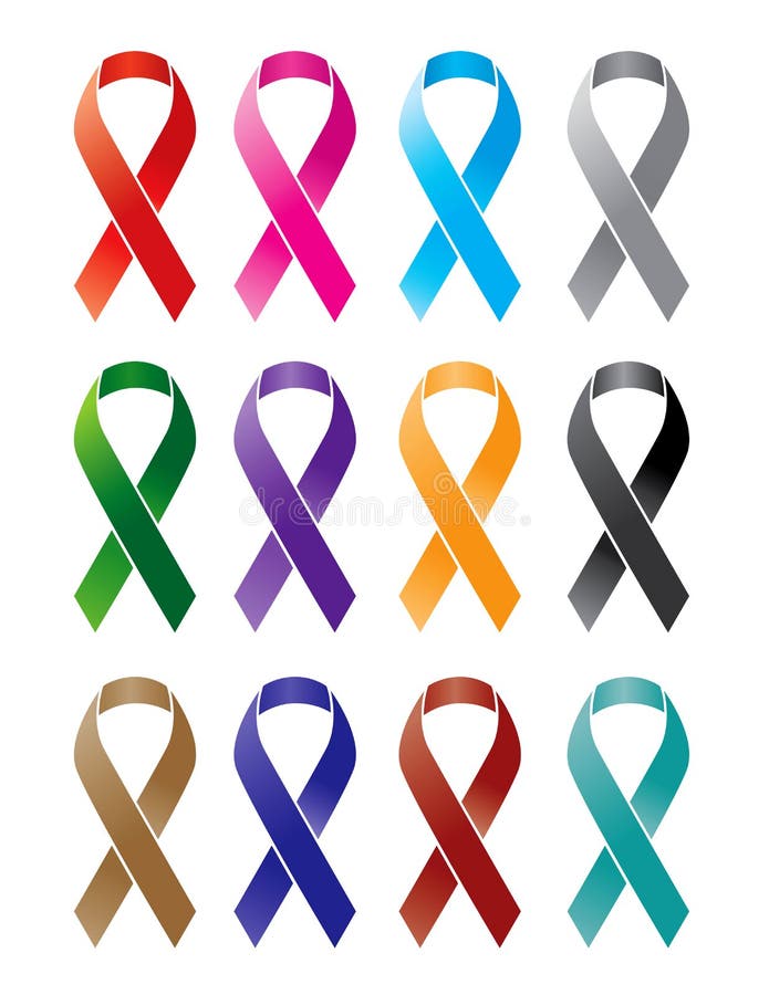 Cinta Del Conocimiento Del Autismo Ilustración del Vector - Ilustración ...