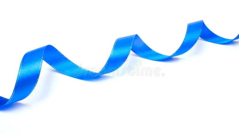 Cinta azul foto de archivo. Imagen de arte, satén, extracto - 17563826