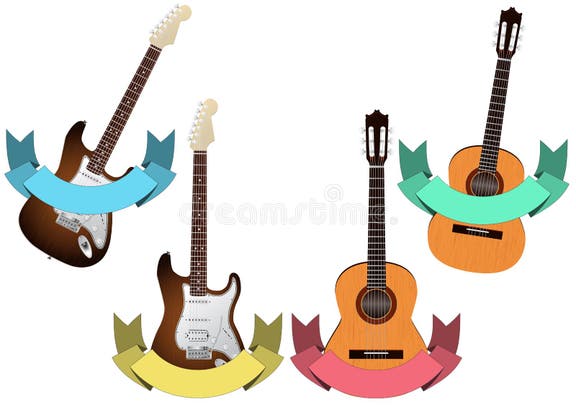 Cinta de Gutar ilustración del vector. Ilustración de espacio - 36533576