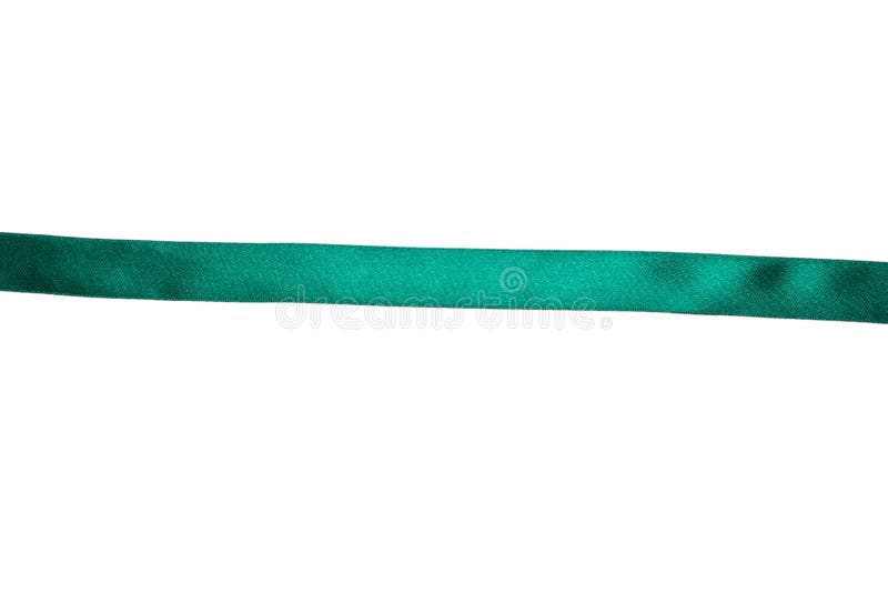 Cinta Verde Aislada En Fondo Blanco Foto de archivo - Imagen de textura ...
