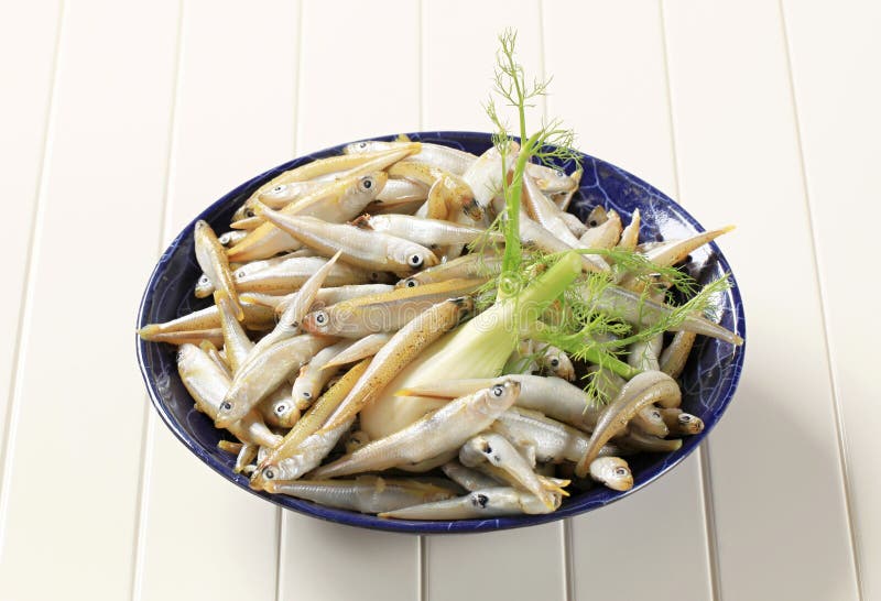 Gli Spratti Freschi Pescano Su Ghiaccio Al Mercato Del Prodotto 1 Dell ...