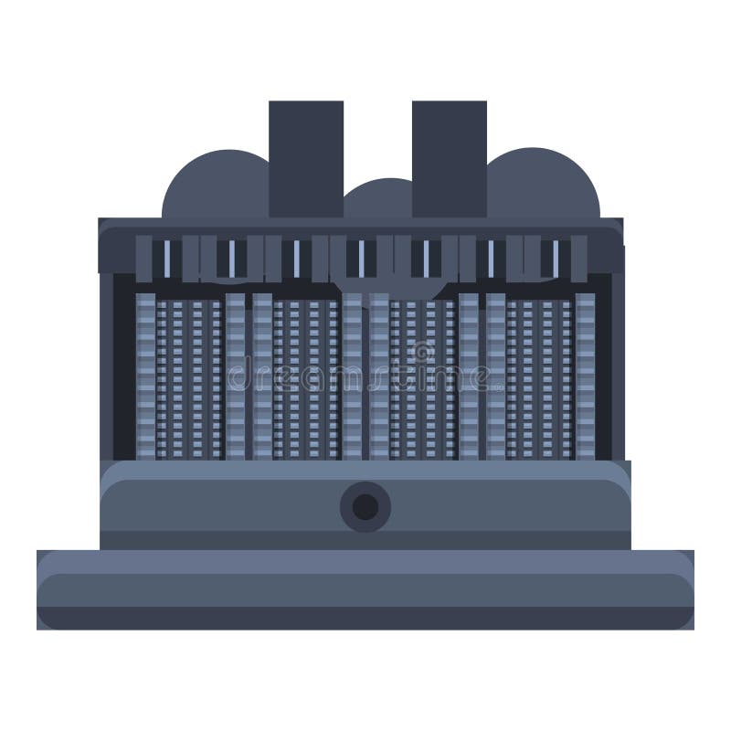 Cipher Device Icon, Cartoon Style Stock Vector - Illustration of ...