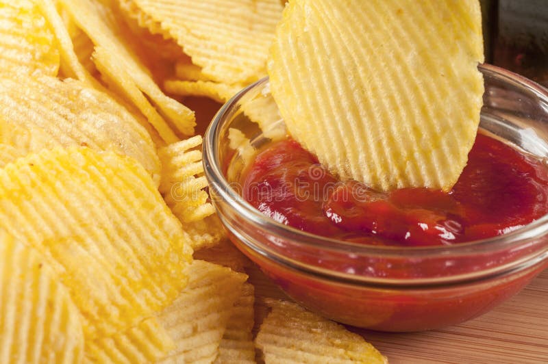 Crisps stock photo. Image of food, diet, tasty, crisps - 32338632