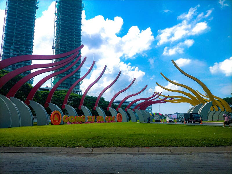 Ciputra world surabaya editorial stock photo. Image of world - 219327378