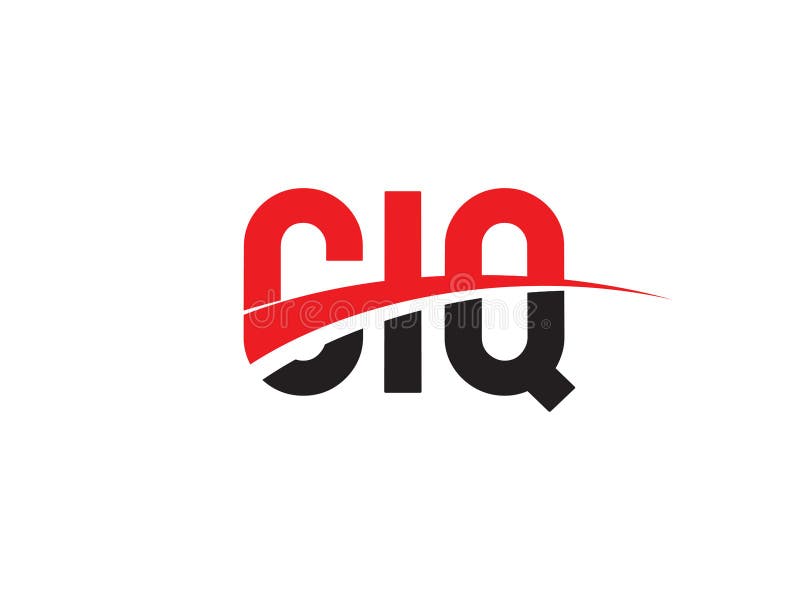 CIQ Letter Initial Logo Design Vector Illustration Stock Vector ...