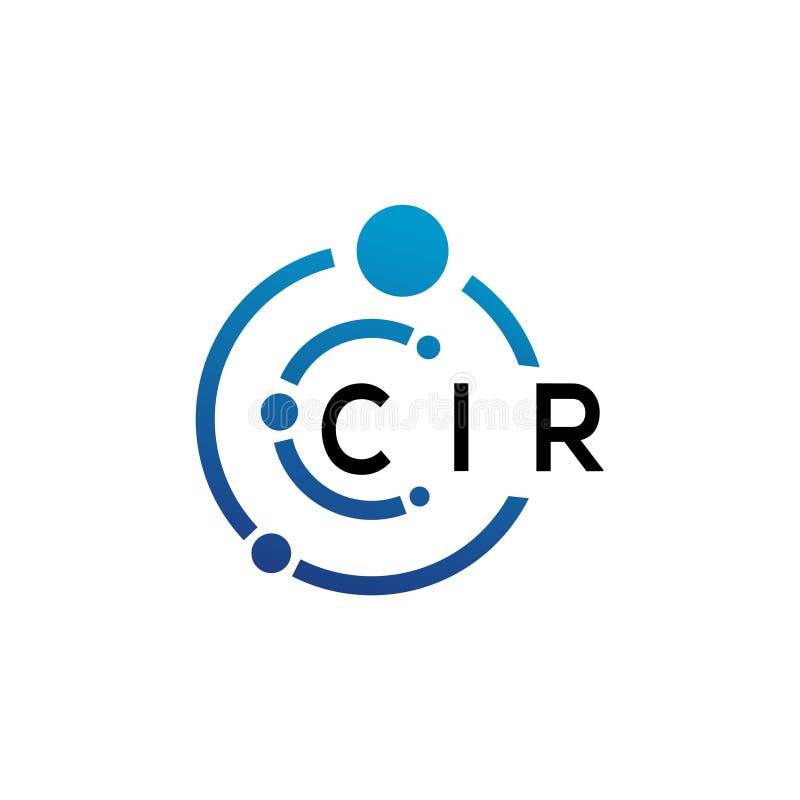 CIR Letter Logo Design on White Background. CIR Creative Initials ...