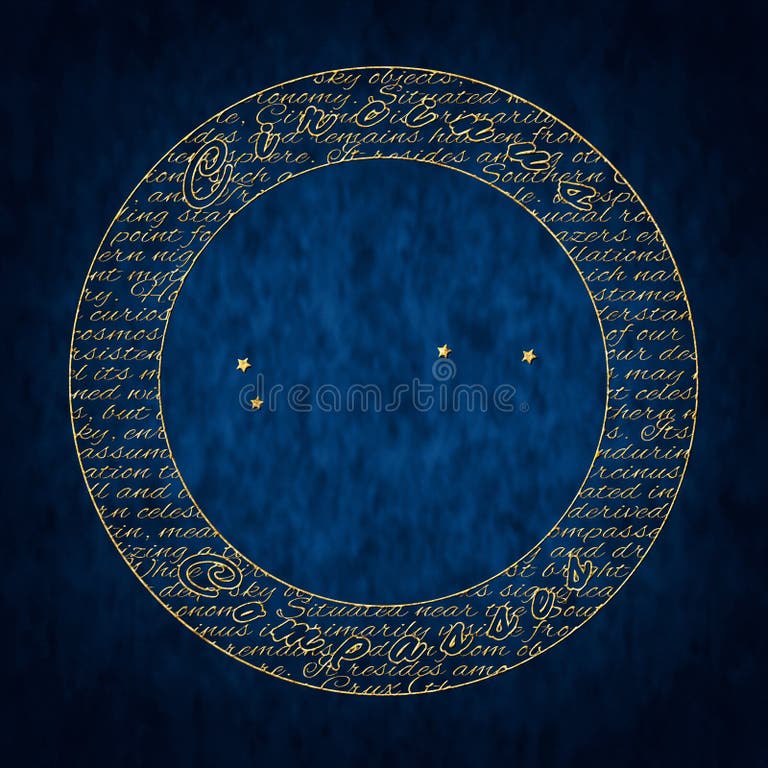 Circinus Star Constellation, Compass Constellation Stock Image - Image ...