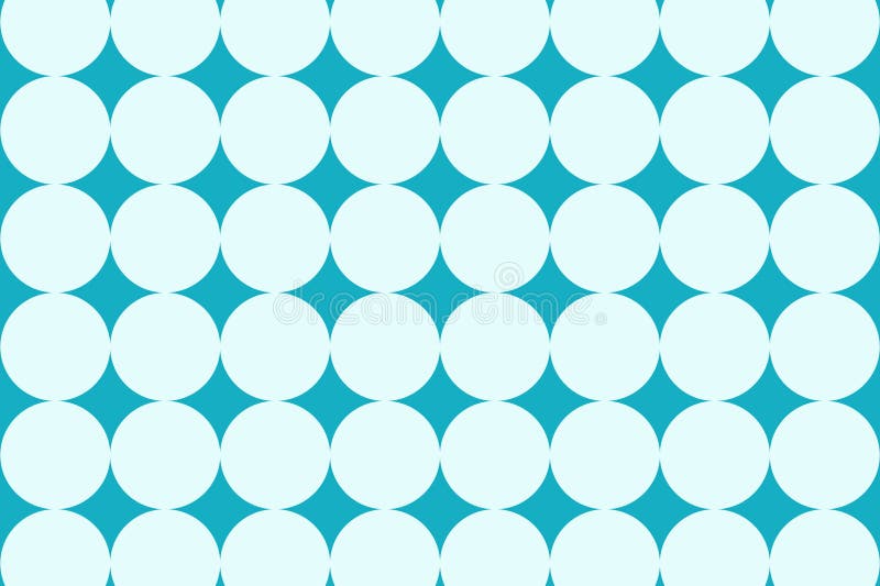 Tile Pattern: Seamless Blue Circle Pattern Stock Illustration ...