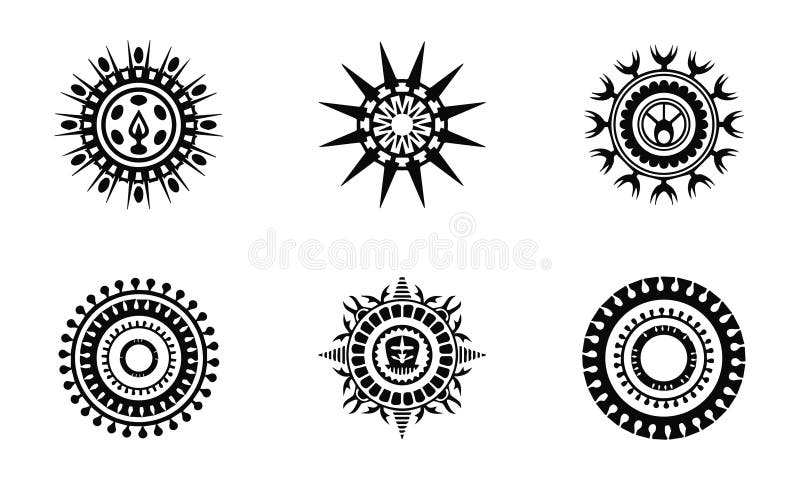 Mini Black Tattoos Stock Illustrations – 10 Mini Black Tattoos Stock ...