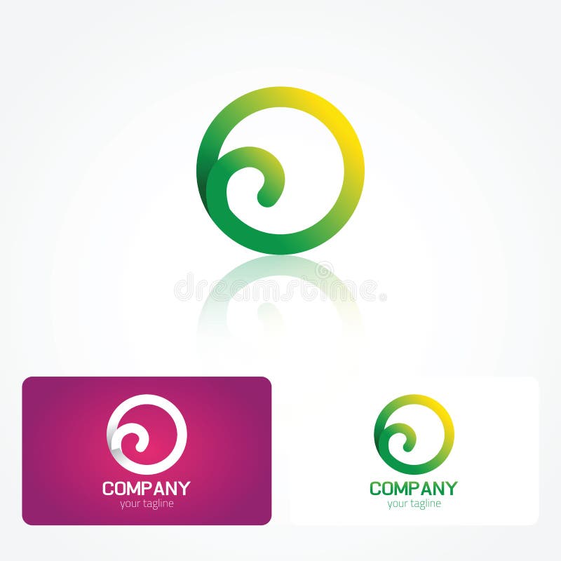 Circle Abstract Logo stock vector. Illustration of circle - 100098058