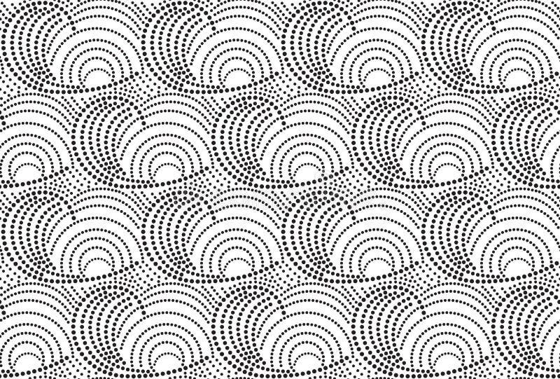 Circle Abstract Wave stock vector. Illustration of textile - 159317955